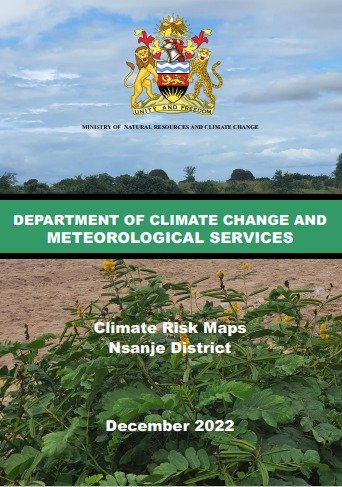 Risk Climate Map for Nsanje