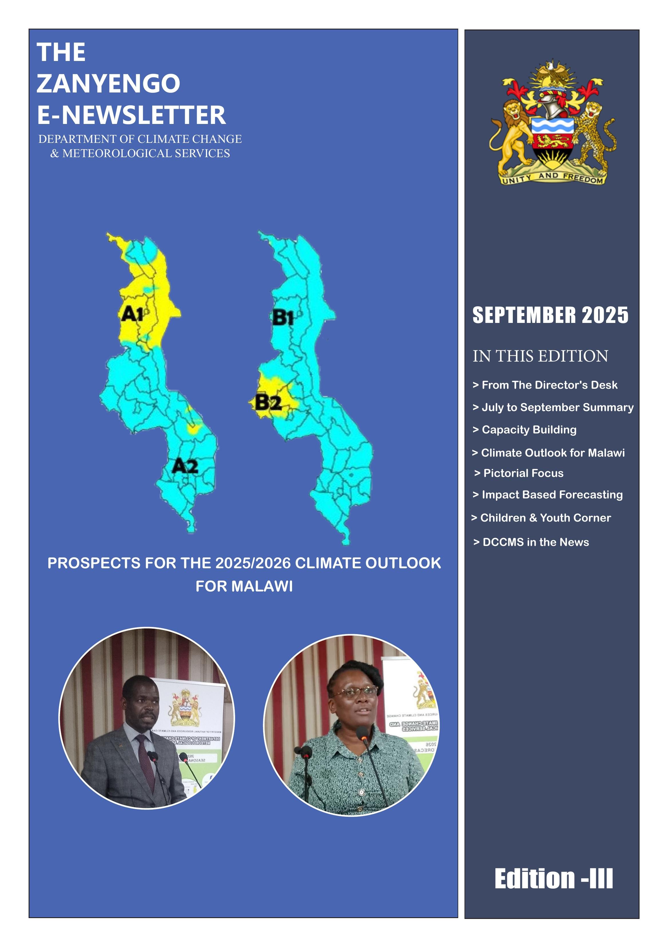 The National Framework for Water and Climate Services (NFWCS) for Malawi